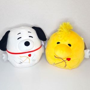 Squishmallows | Toys | Peanuts Set Cupid Valentine 224 Snoopy Woodstock ...